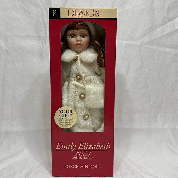 PS Design | Toys | Emily Elizabeth Porcelain Doll | Poshmark